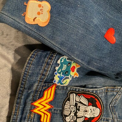 Bread Patch, Cute Patches, Self Adhesive Patch,iron on Patch, Diy ...