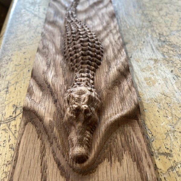 Swimming Crocodile 3D CNC Router Files, 3d Stl File, Vectric,aspire ...
