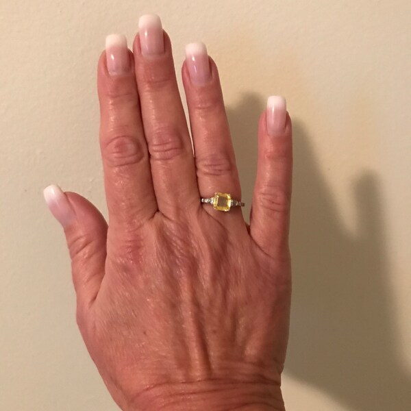 1880-90s Antique Art Deco Engagement Ring / 3 Cts Diamond Vintage ...