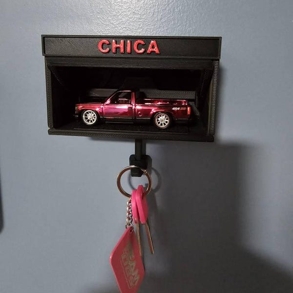 Customizable Hotwheels Car Garage Key Holder - 3D Printed PLA - Etsy