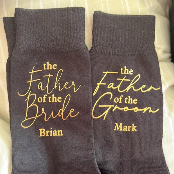 Wedding Socks - Father of the Groom Gifts, Father of the Groom Socks ...
