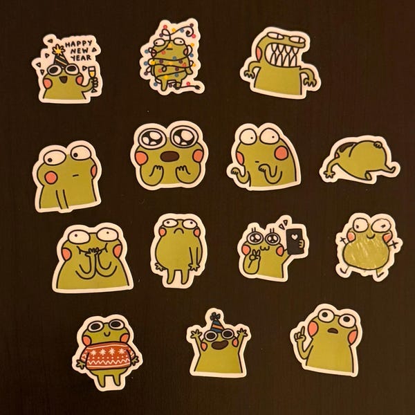 Bippy Sticker waterproof Vinyl - Etsy