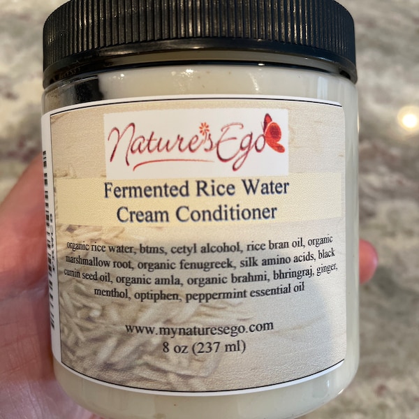 Fermented Rice Water Cream Conditioner (black Cumin Seed, Ayurvedic ...