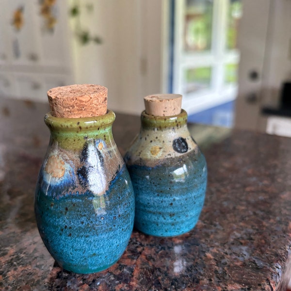 Blue Speckled Mug Cup With Handle Handmade Ceramic One of a Kind Gift ...