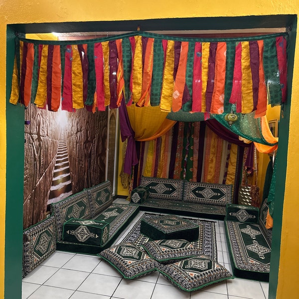 Sari Canopy, Boho Sari Canopy, Indian Sari Bed Canopy, Bohemian Canopy ...