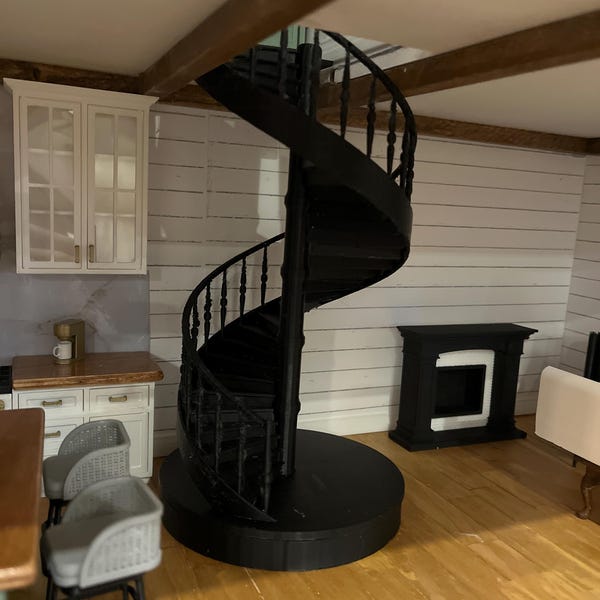 Spiral Stair Stl File / Printable Stl File for 3d Printers, Spiral ...