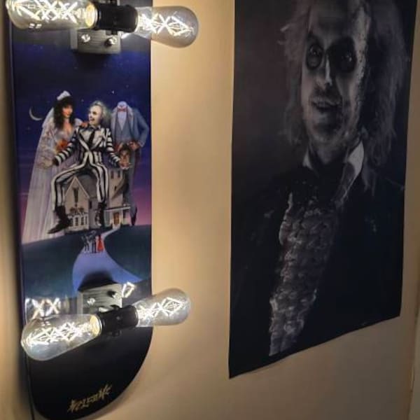 Skateboard Lamp Kit DIY | Wall Mount + Dimmer Switch Light (deck Not ...