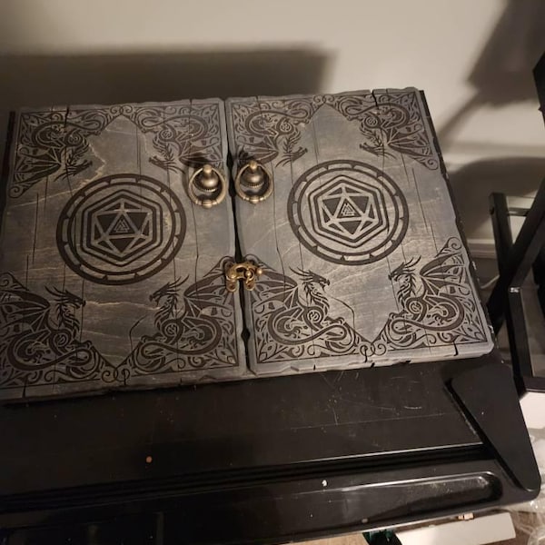 DM Screen, Dungeon Master Screen, GM Screen, Wooden Dm Screen, Dnd DM ...