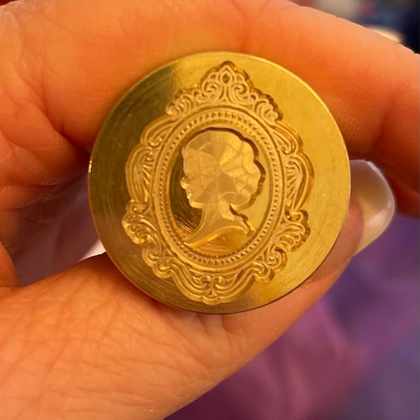 Victorian Girl Wax Seal Stamp Kit Wedding Custom, Woodland Animals Wax ...