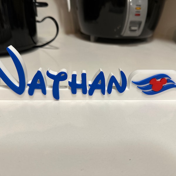 3D Printed Fantasy Style Name Plates - Etsy