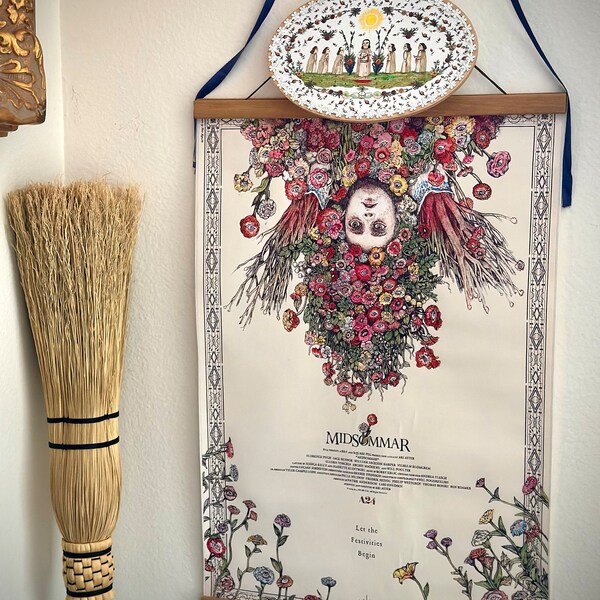 Midsommar Festival Folk Art Cotton Face Mask - Etsy