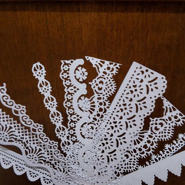 Die Cut Frames | Square Frames | Lacy Frames | Embossed Frames | Floral ...