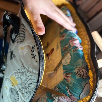 Q-snap and Scroll Frame Project Bag Cross Stitch Project Bag Q-snap ...