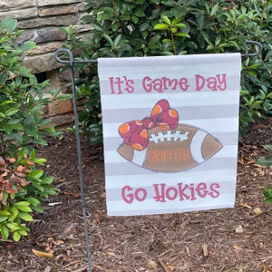 Personalized Virginia Tech Garden Flag Collegiate Virginia Tech Hokies ...