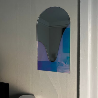 Liquid Arch Reflector Wavy Acrylic Mirror Arch Mirror Amorphic Mirror ...