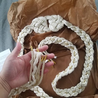 Handfasting Cord Green Bloom Bespoke Artisan Celtic Knot Wedding Rope ...