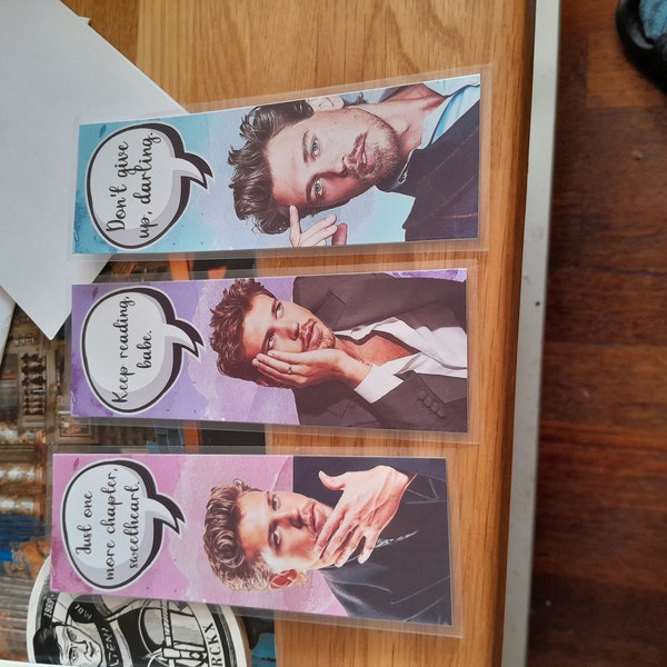 Austin Butler Bookmarks, Austin Butler Inspired Bookmark, Handmade Book ...