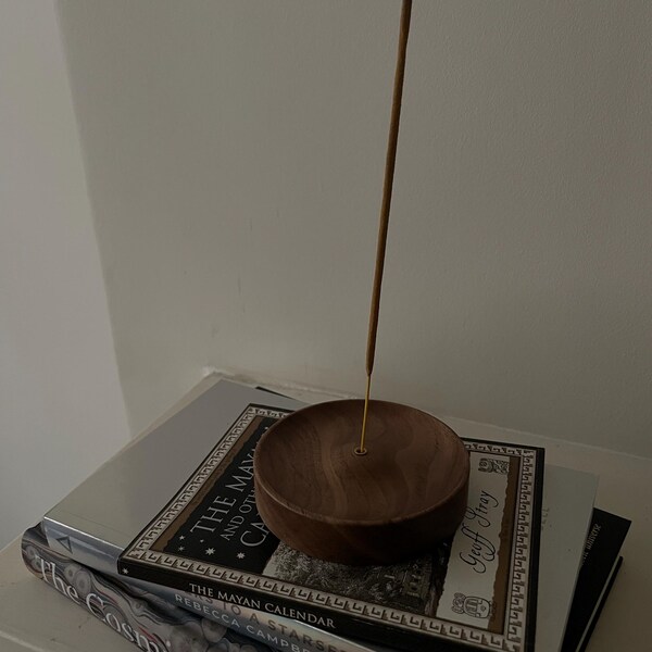 Black Walnut Solid Wood Line Incense Incense Holder, Handmade Tea ...