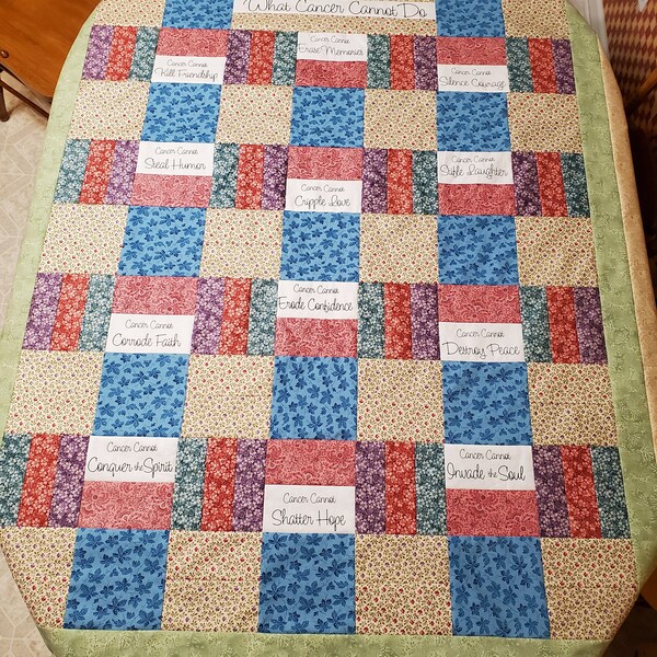 Large Game Quilt Pattern and Fabric Panel - Etsy