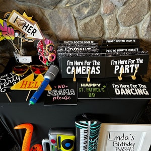 Teacher Bundle, Photo Booth Props, 360 Photo Booth Props, Custom ...