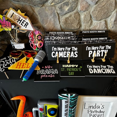 Swiftie Bundle, Photo Booth Props, 360 Photo Booth Props, Custom ...