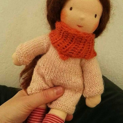 Waldorf Doll Pattern Video Tutorial Fox - Etsy