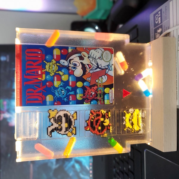 Tetris Retro Game Cartridge NES Games Gamer Gifts Nintendo Vintage ...