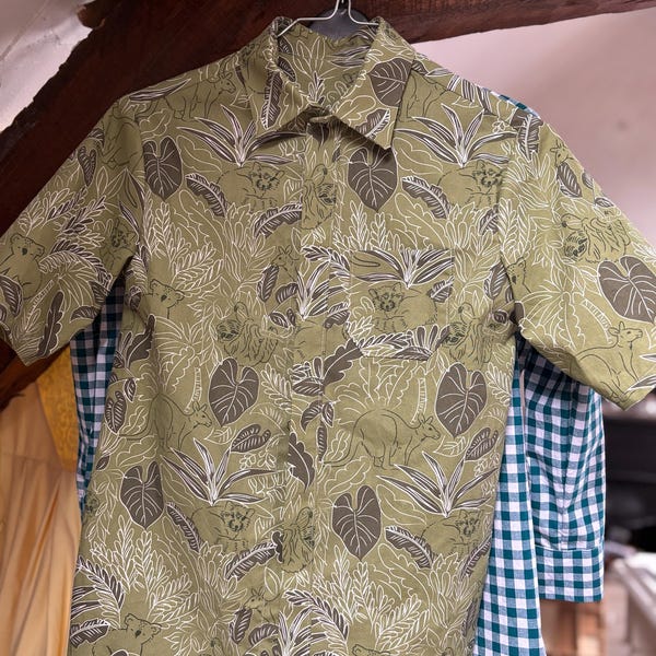 Boy's Shirt Sewing Pattern, Kids Sewing Pattern, Boy's Shirt Pattern ...
