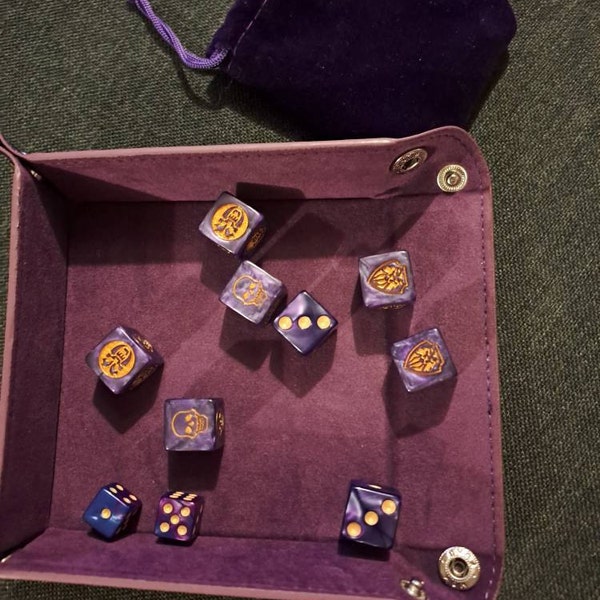 Special Dice Set - for Use With Heroquest - Combat & Movement, With Bag ...
