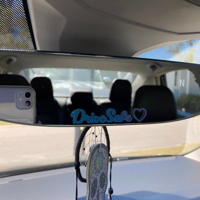 Drive Safe Vinyl Decal for Rear View Mirror - Etsy