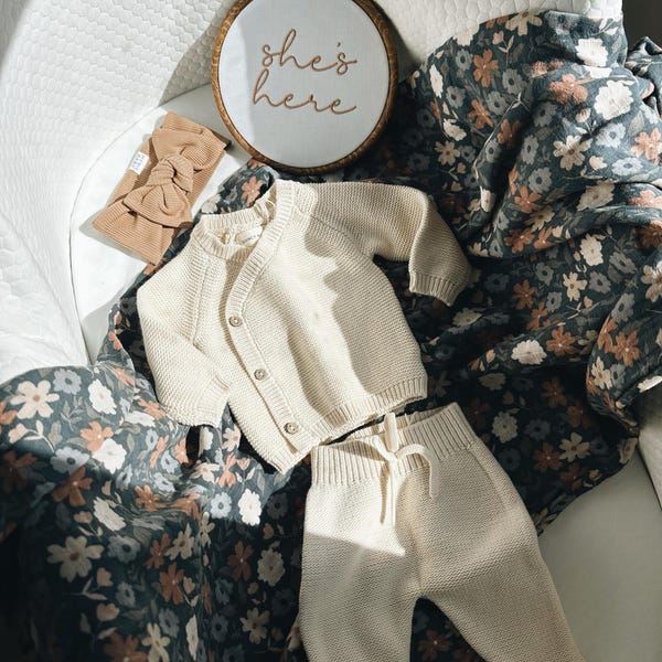 Newborn Hospital Sign She’s Here Sign He’s Here Baby Sign Twin Hosptial ...