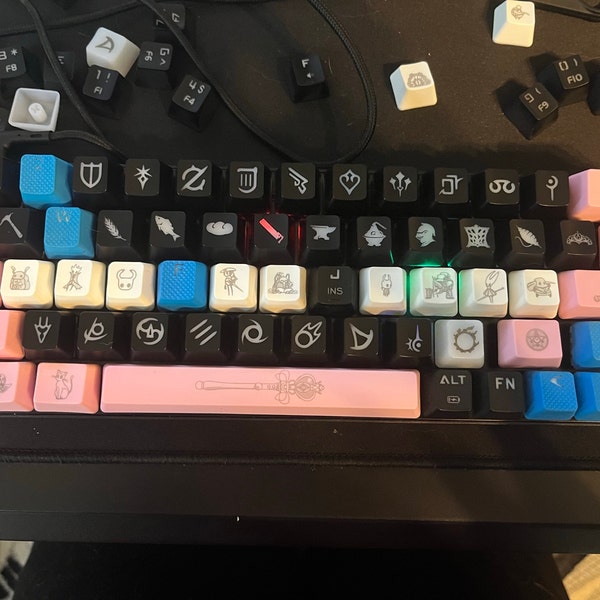 FFXIV Keycap Set, Final Fantasy Job Symbols, Gamer Keycaps, Gifts for ...