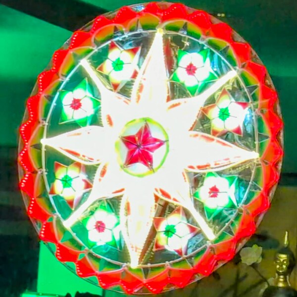 100% LED Tala 8 Capiz Parol (20",25",30") ON SALE - Etsy
