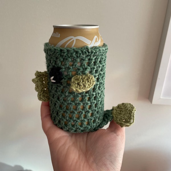 PDF Largemouth Bass Fish Crochet Pattern: Can, Drink, Beer Cozy ...