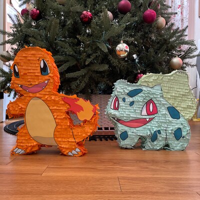 Pokemon Charmander Handmade Pinata Medium 18 Birthday Party Piñata ...