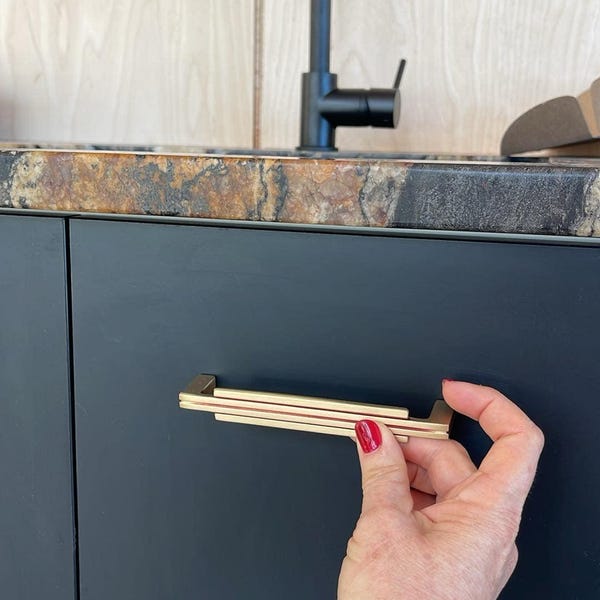 Embedded Cabinet Door Concealed Handle Cabinet Wardrobe Drawer Groove ...