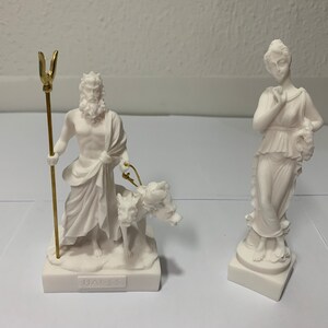 Hades and Persephone Set Statues Alabaster - Etsy Canada