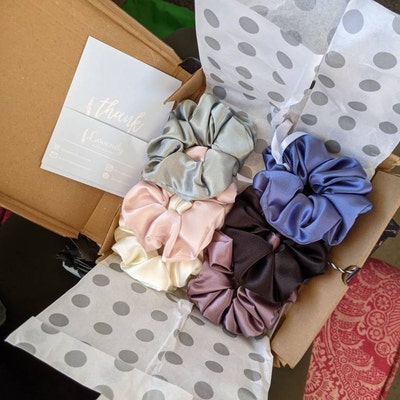 Make Your Own Silk Scrunchie Set Silk Scrunchy Pack - Etsy