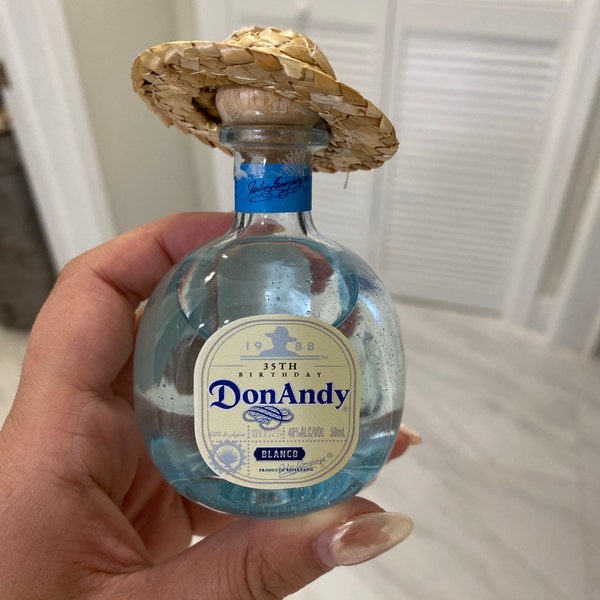 Custom Tequila Mini Label: Personalized 50ml Don Julio Style - Etsy