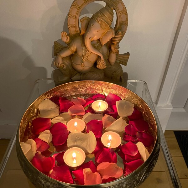 Traditional Indian Bowl, Meditation Bowl for Spa, Urli for Floating ...