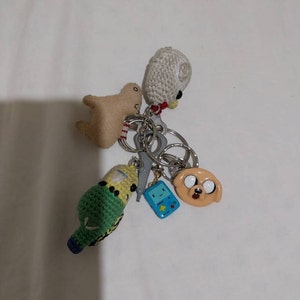 Adventure Time BMO Zipper Charm, Cartoon Network Fan Gift Idea, Polymer ...