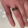 Double Skull Stacking Ring - Antique Silver Two Skull Stackable Ring - Etsy
