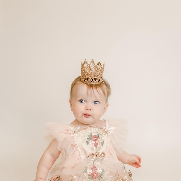 Fairy Floral 1st Birthday – Ruffle Shoulders, Butterfly Detail - Cake ...