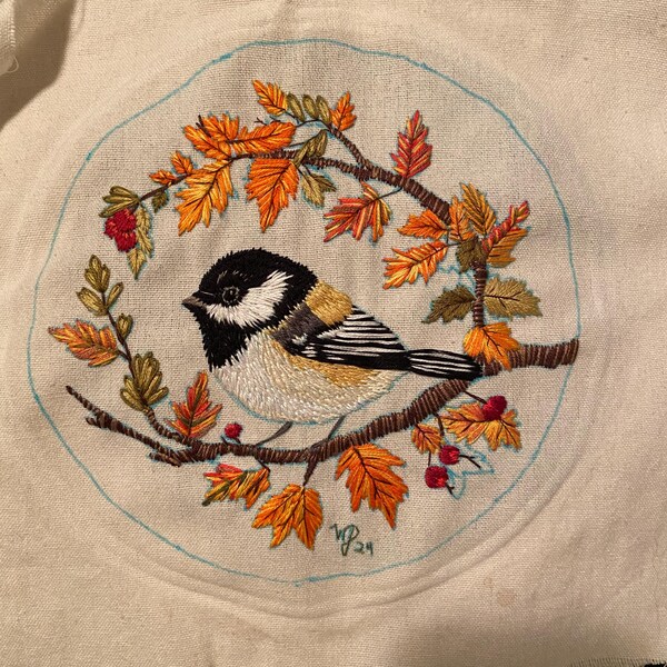 Floral Window Embroidery Pattern, Beginner Hand Embroidery, Beautiful ...