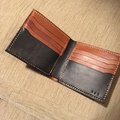 Leather Bi-fold Wallet PDF Pattern / Bifold / Diy / Wallet Template ...