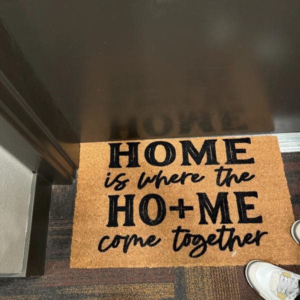 Ciao Flocked Coir Doormat Italian Welcome Mat Custom Personalized Gift ...