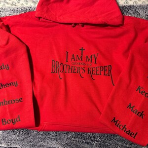 I Am My Brother's Keeper SVG & PNG, Silhouette, Cricut, Religious Svg ...