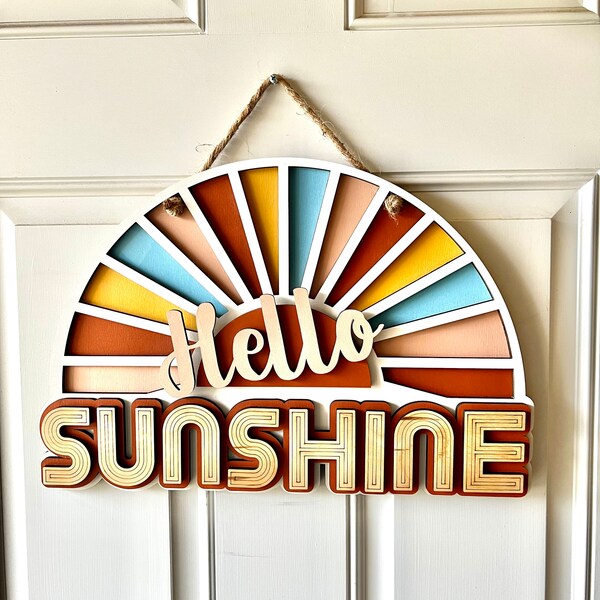 Sunshine Sign SVG | You Are My Sunshine | Hello Sunshine Cut File ...