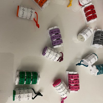 Compact Point Counter 3 Wheels for Board Games Role - Etsy