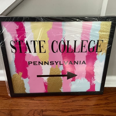 Preppy Pink and Orange XOXO Money Sign digital Download - Etsy
